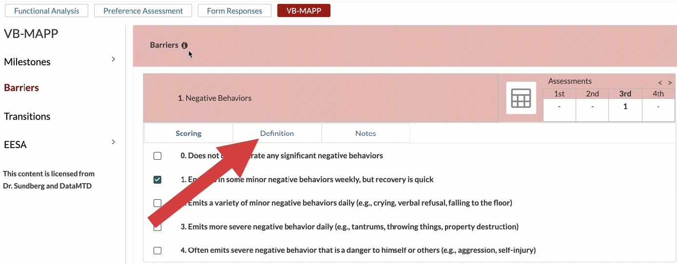 Barriers Section Workflow (Catalyst)