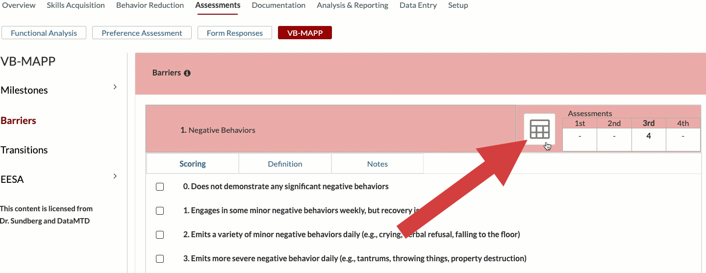 Barriers Section Workflow (Catalyst)