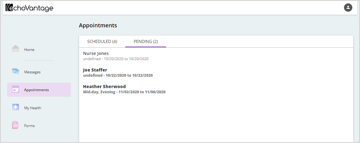 Navigating the Client Portal (EchoVantage)