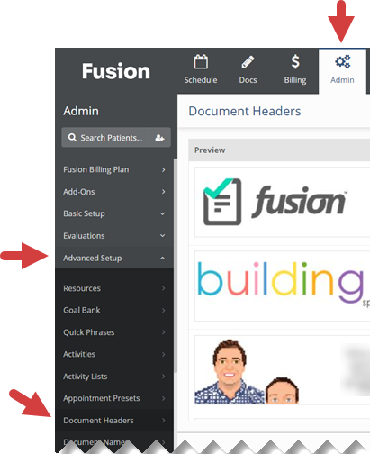 Add & Manage Document Headers (Fusion)