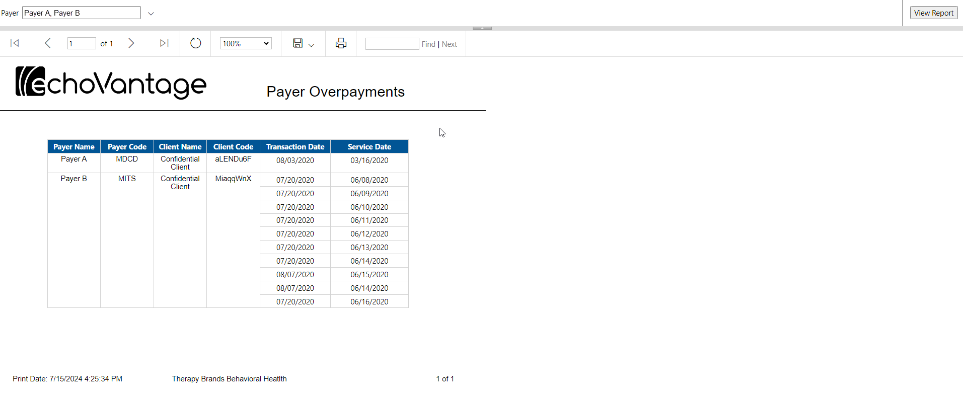 Ensora Health Customer Support Portal