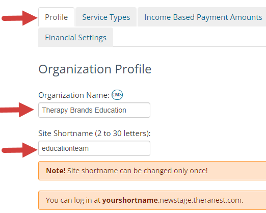 Set Up Your Organization's WebABA Profile (WebABA Pro & Group)